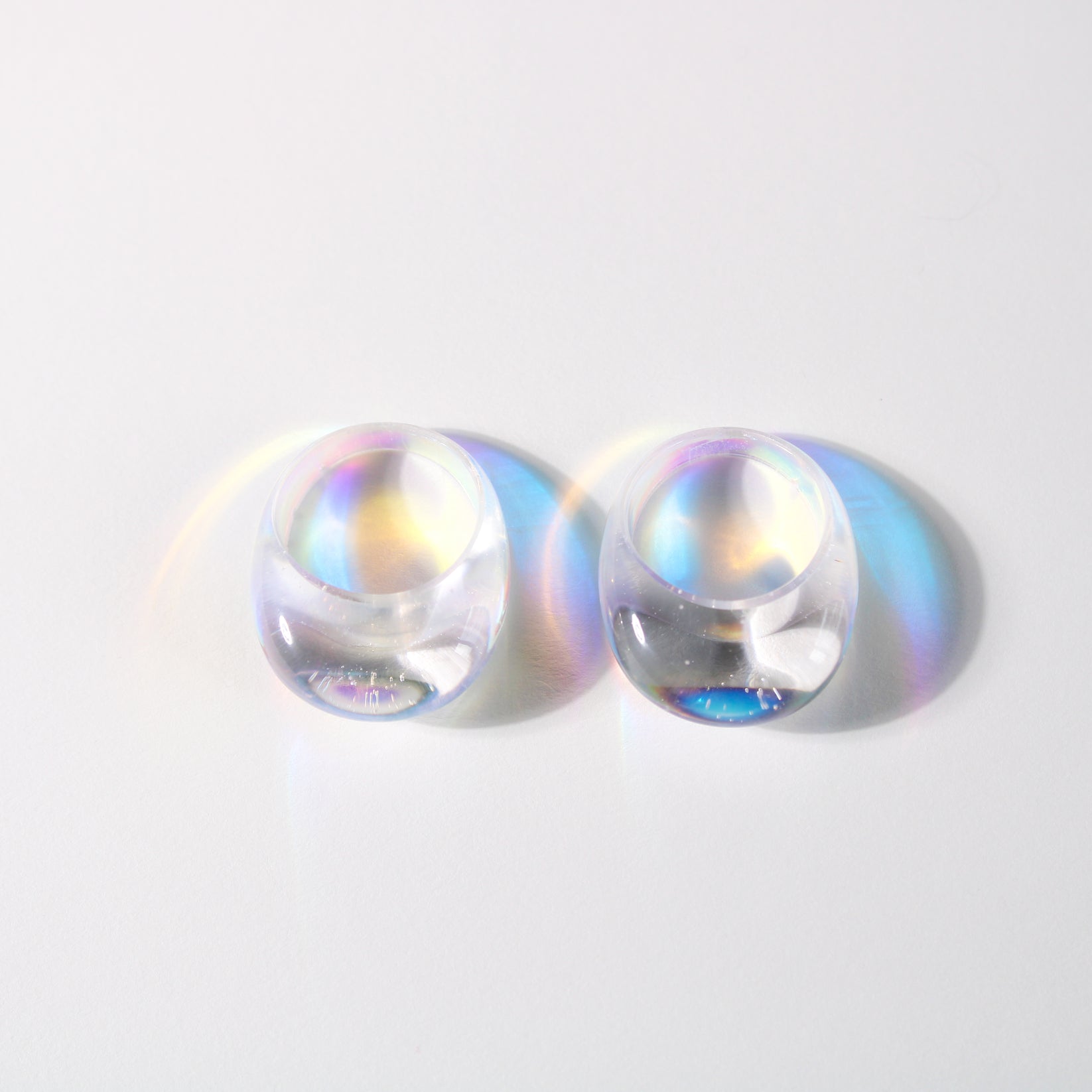 Holographic Ring Translucent – La Raison Jewels